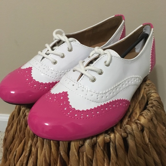 Kalli | Shoes | Kalli Flat White And Pink Loafers Adorable | Poshmark